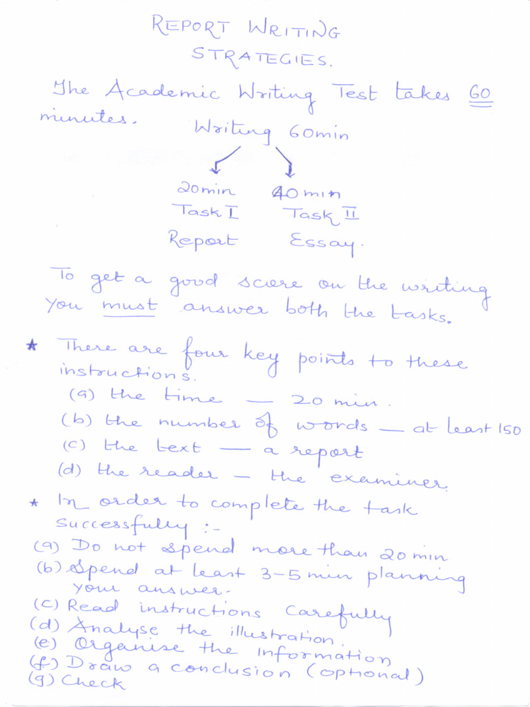 Report Writing Strategies | PDF