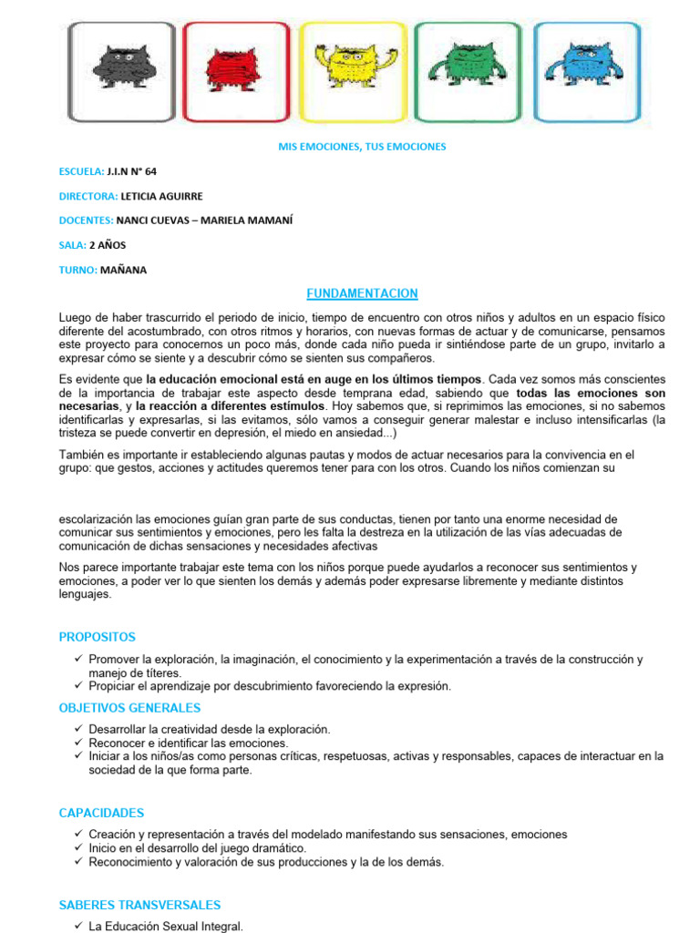 Emociones 2 Pdf Las Emociones Sicología