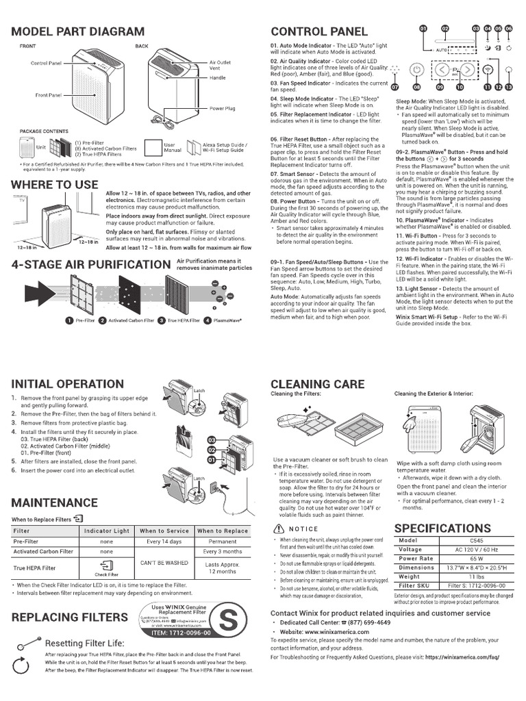 C545 User (2610-0307-00) V1 EN | PDF