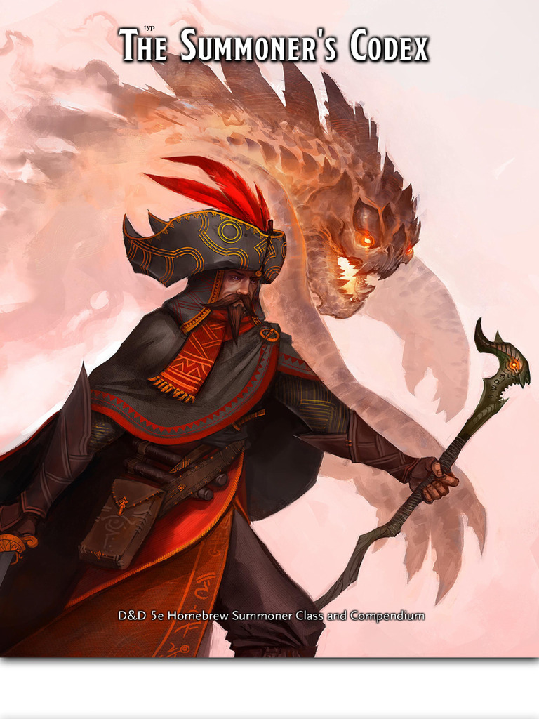 D&D 5E - The Summoner's Codex | PDF | D20 System
