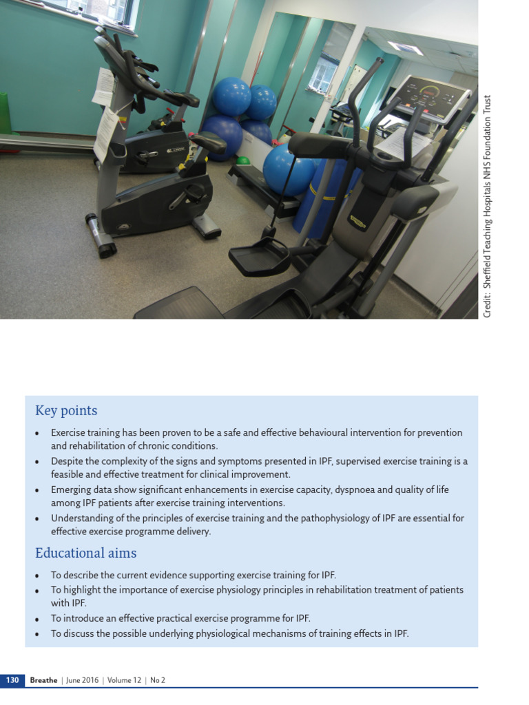 fibrosis pulmonar | PDF | Physical Fitness | Lung