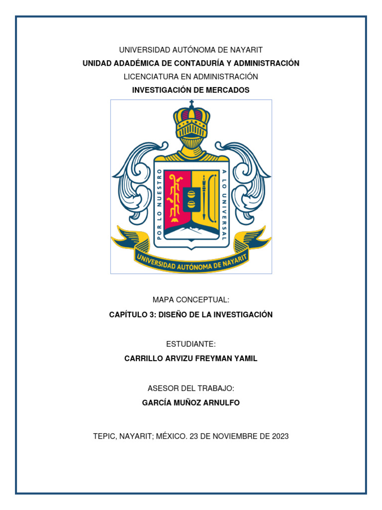 Mapa Conceptual Cap. 3 (Freyman Carrillo) | PDF | Investigación de mercado | Análisis de los datos