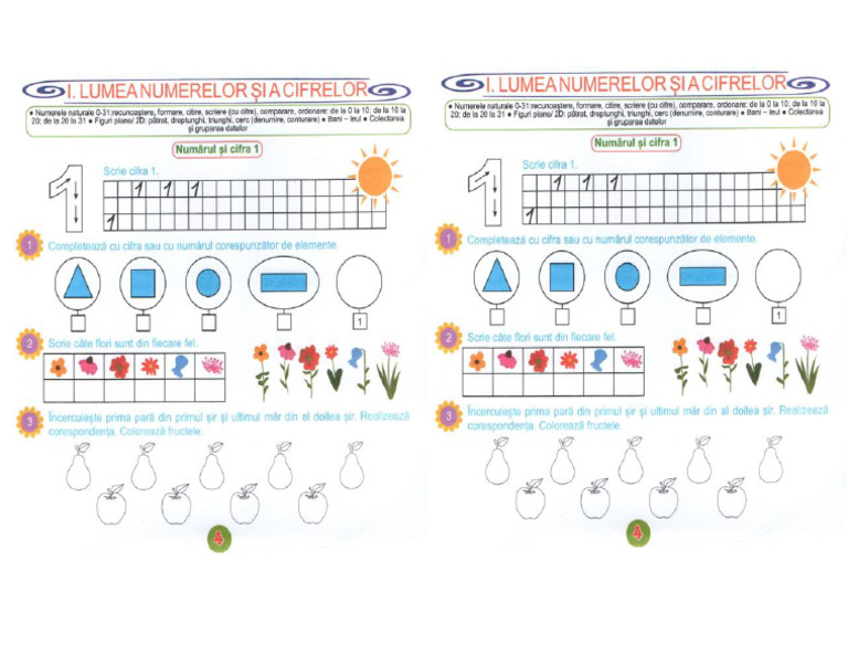 Numarul Si Cifra 1 | PDF