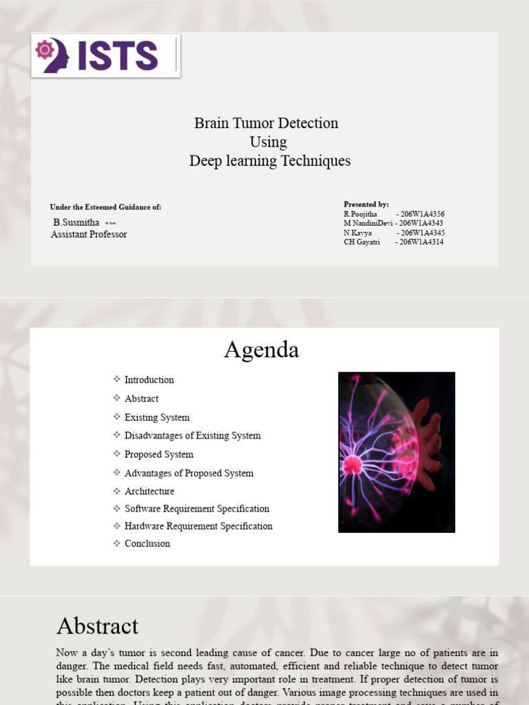 Brain Tumor Detection Pdf Image Segmentation Cluster Analysis