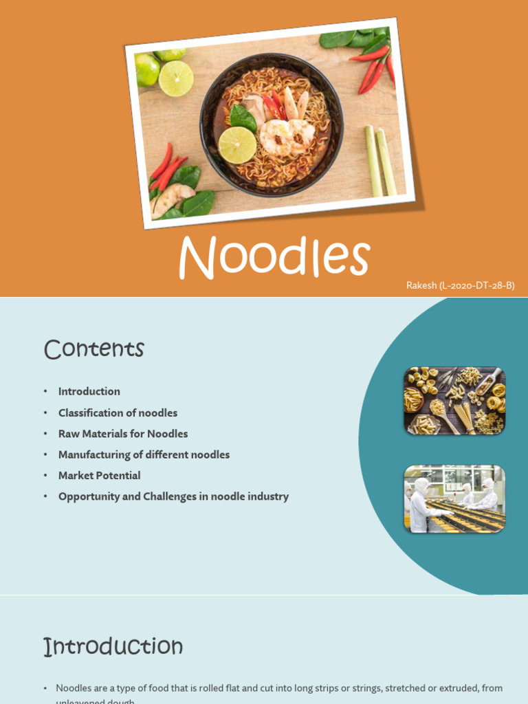 Noodle PDF | PDF