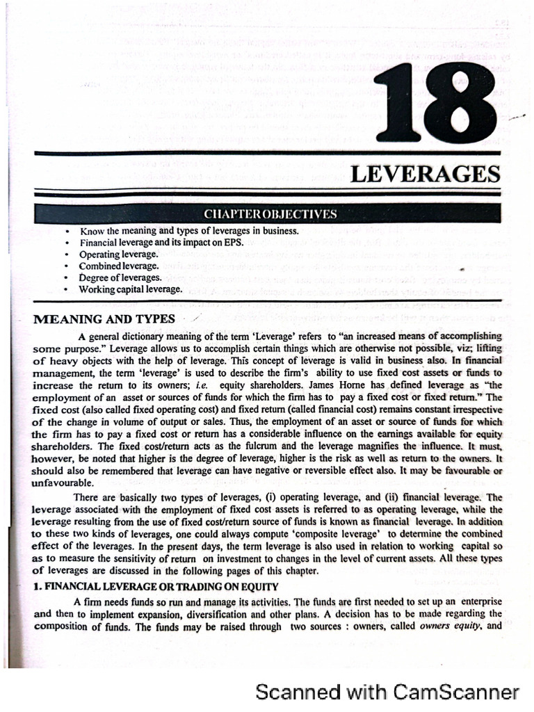 Leverages | PDF