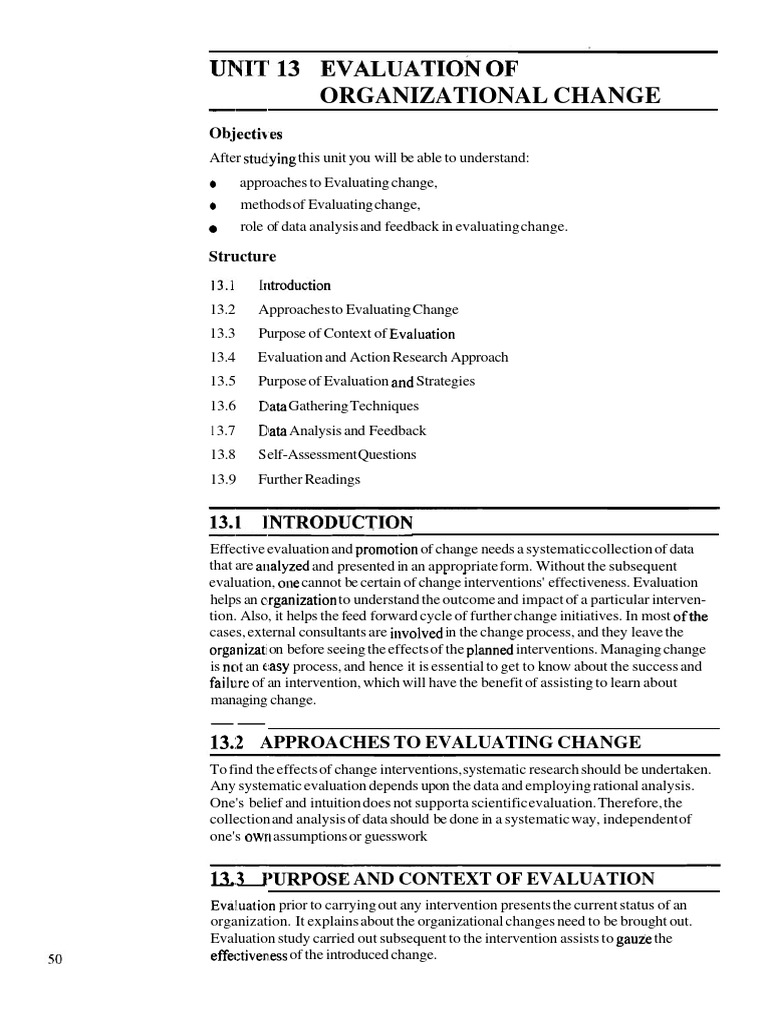 Evaluation of OC | PDF | Survey Methodology | Evaluation
