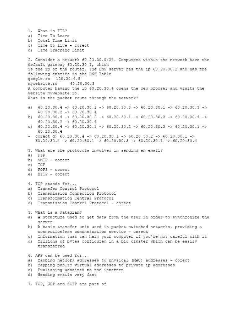 4 | PDF | Transmission Control Protocol | Internet Protocol Suite