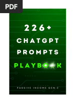 ChatGPT Cheatsheet (v3) | PDF | Artificial Intelligence | Intelligence (AI) & Semantics