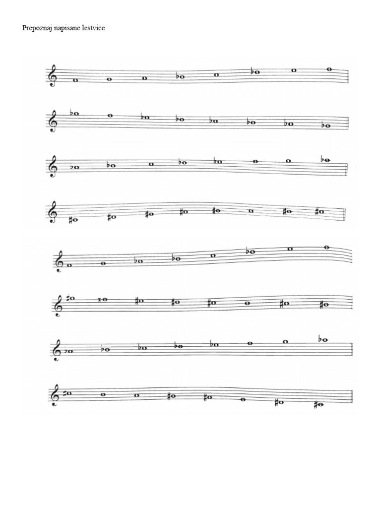 Lestvice Zadaci 2 | PDF