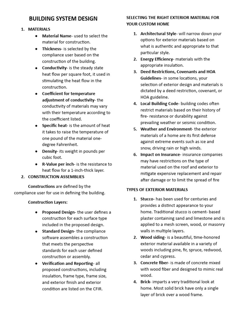 Building System Design Reviewer | PDF | Deep Foundation | Foundation (Engineering)