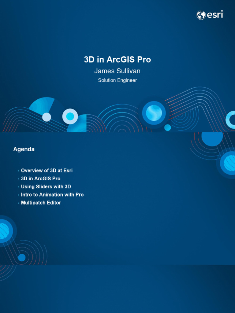 3D in ArcGIS Pro | PDF | Arc Gis | Esri