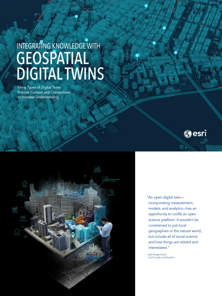 Geospatial Digital Twins | PDF | Geographic Information System | Building Information Modeling