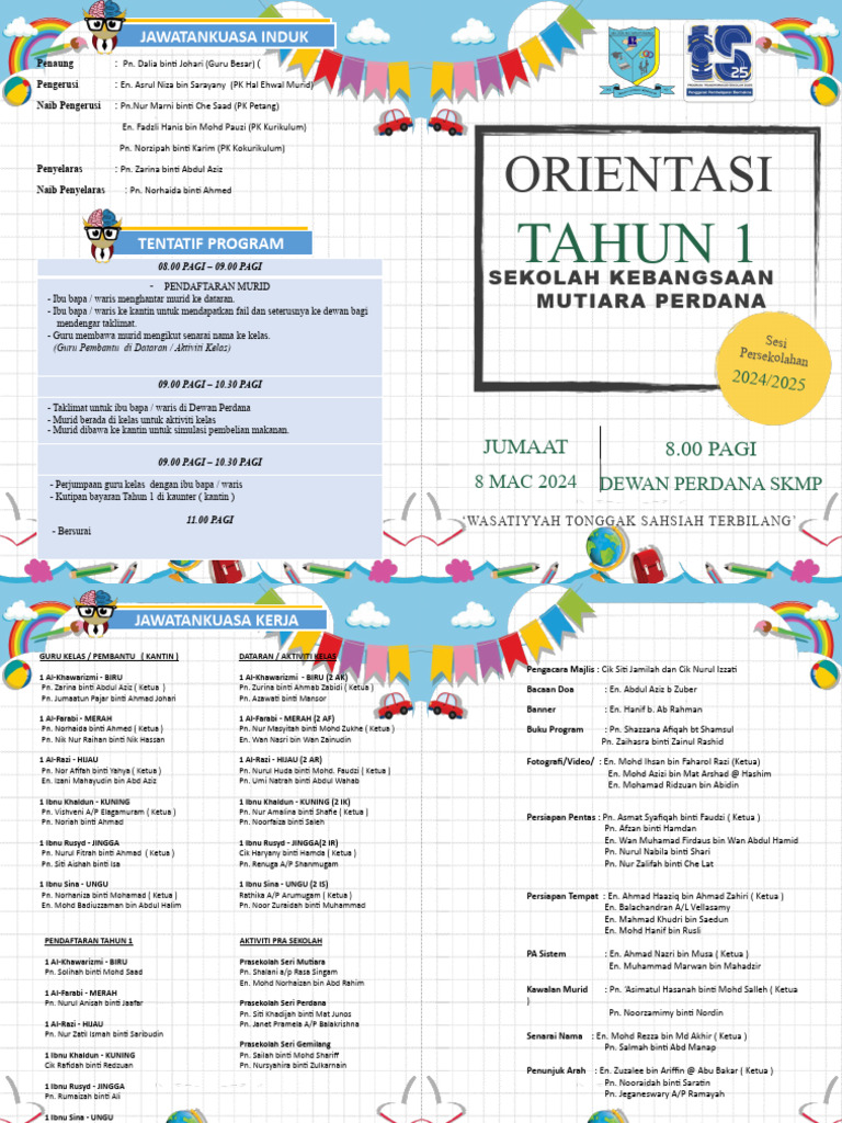 Buku Program Orientasi 2024 | PDF