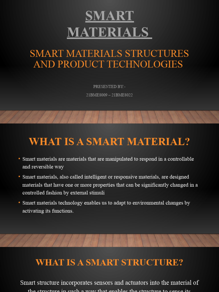 Smart Materials Structures and Product Technologies | PDF | Actuator ...