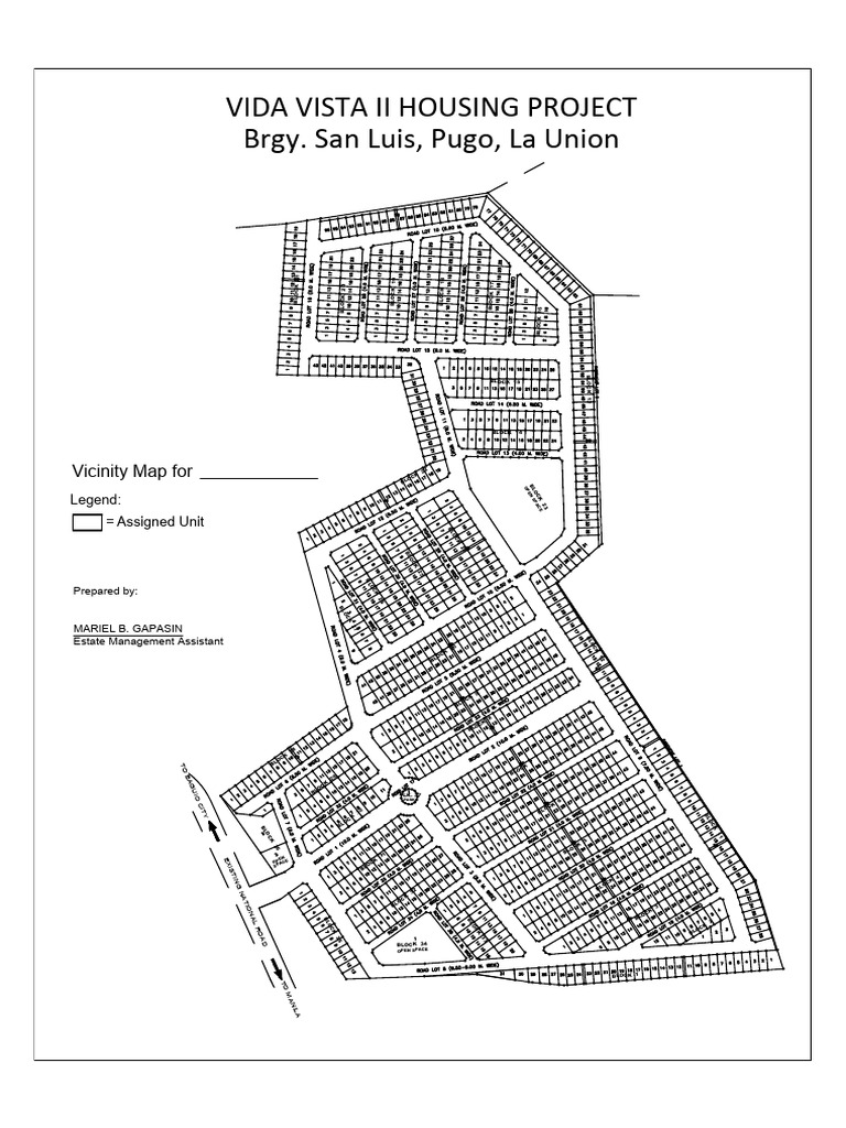 Vida Vista II Vicinity Map for BIR | PDF