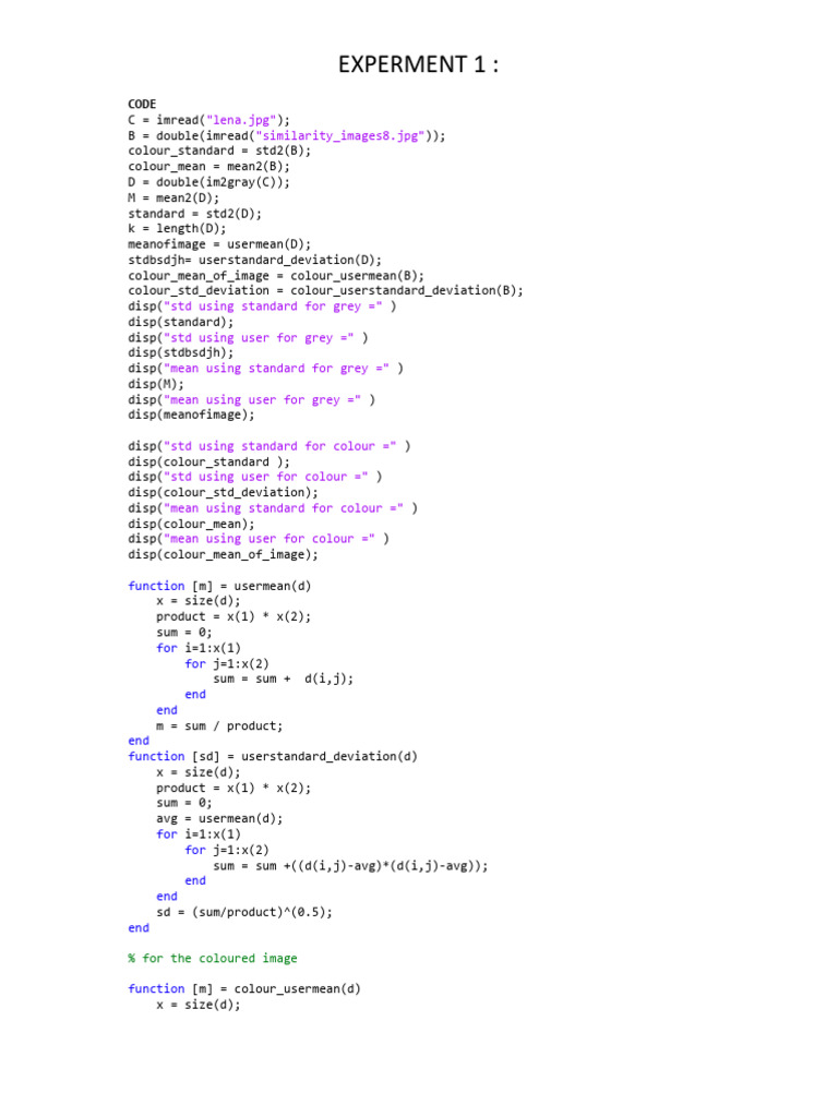 Dip Lab1 | PDF | Computers | Technology & Engineering
