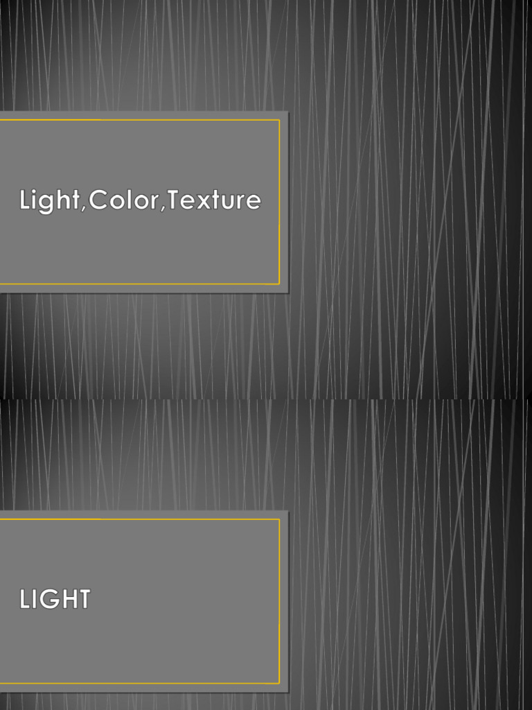 Light, Color, Texture | PDF | Color | Lighting