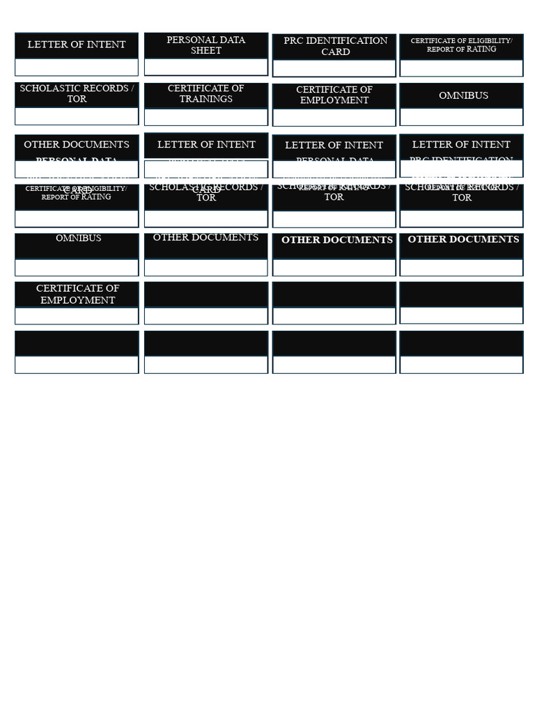 Letter of Intent: PRC Identification Card | PDF