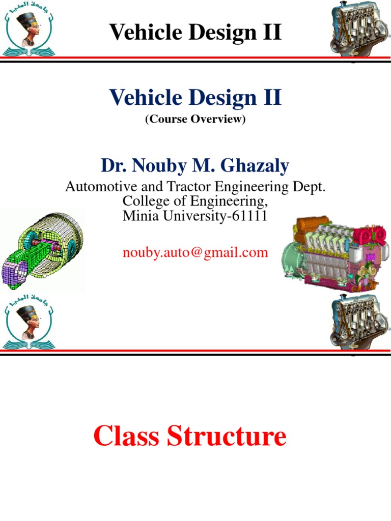 Vehicle Design Lecture1 | PDF | Engineering Design Process | Computer ...
