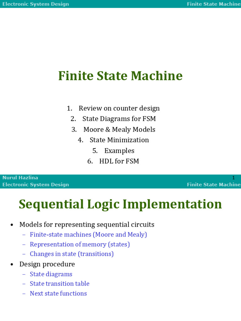 Teaching ESD Chap3 | PDF | Logic Gate | Theory Of Computation
