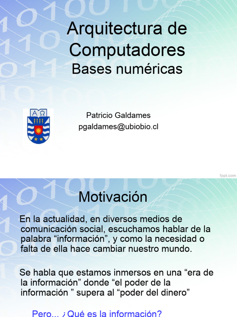 02 Bases Numéricas | Descargar gratis PDF | Decimal | Codificaciones