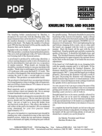 Knurling Diameter and Pitch Chart | PDF | Decimal | Fraction (Mathematics)