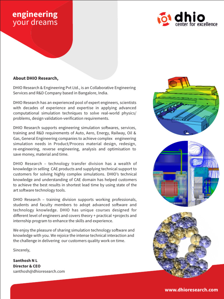 DHIO Corporate Brochure 2023 | PDF | Computational Fluid Dynamics ...