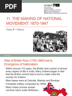 CBSE History Chapter 8 Class 8 The Making of National Movement Notes ...