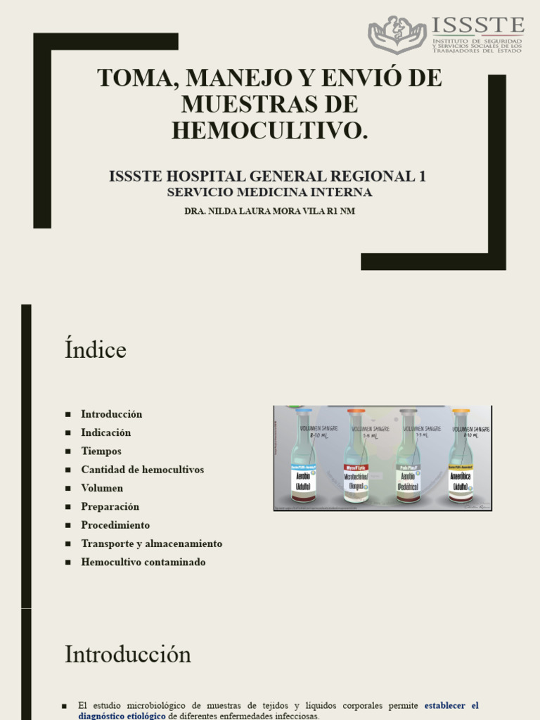 Toma, Manejo y Envió de Muestras de | PDF | Inmunología | Enfermedades ...