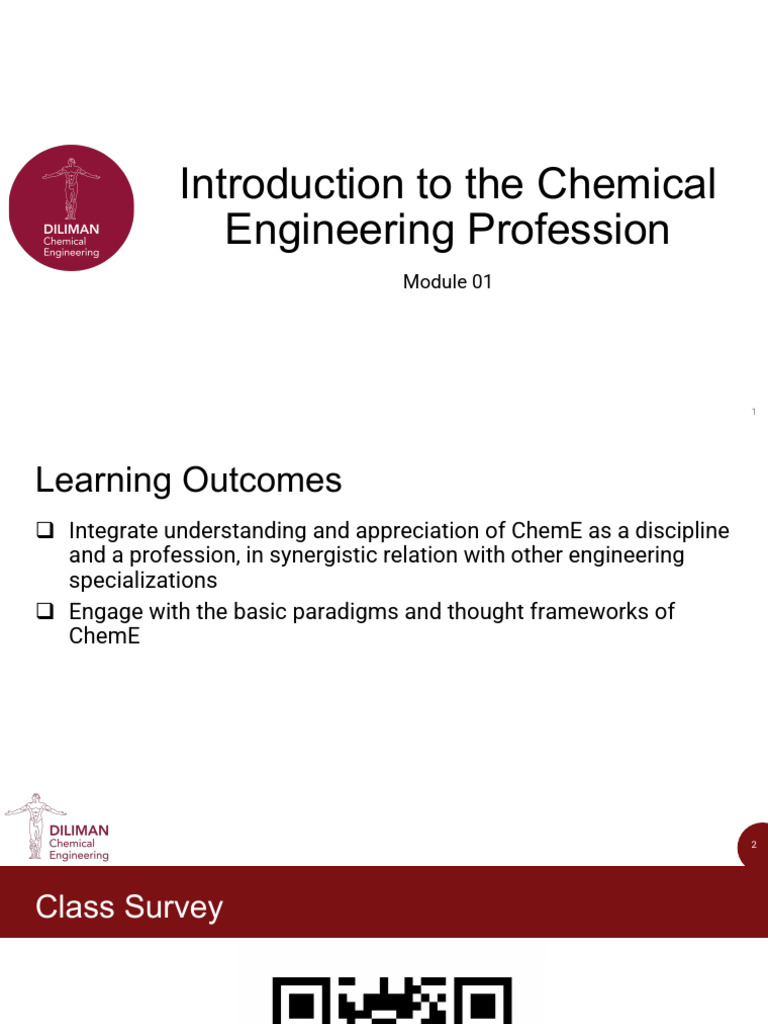 ChemE 2 Module 01 - Introduction To ChemE | PDF | Chemical Engineering ...