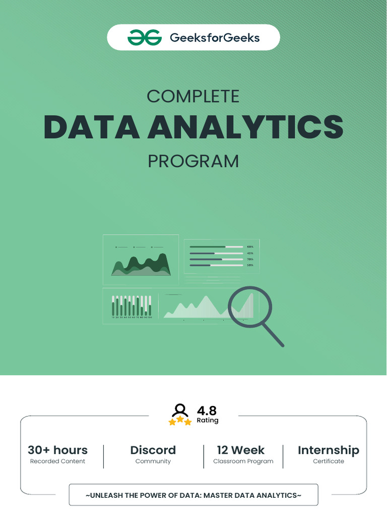 Data Analytics Brouchure | PDF | Data Analysis | Analytics