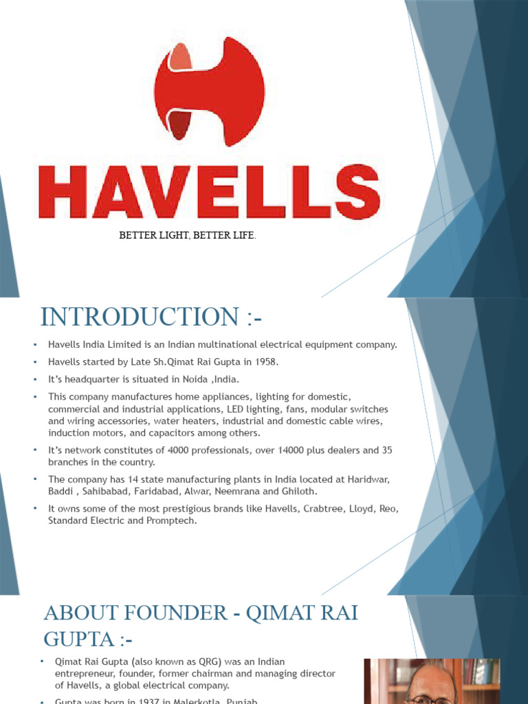 HAVELLS | PDF | Economies