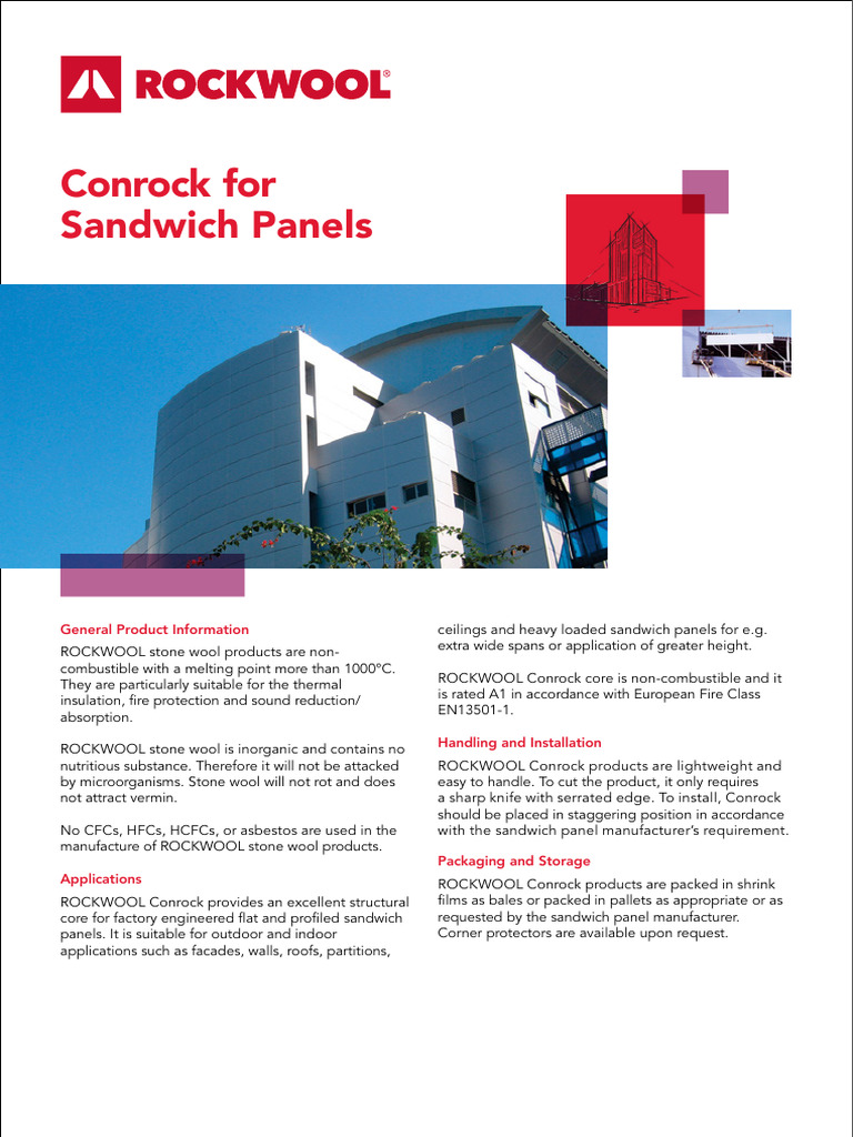 Conrock - Product Data Sheet - RWIN | PDF | Chlorofluorocarbon | Materials