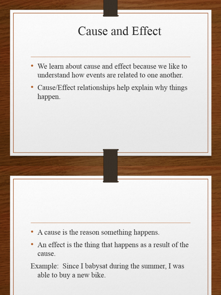 Understanding Cause and Effect | PDF | Causality | Reason