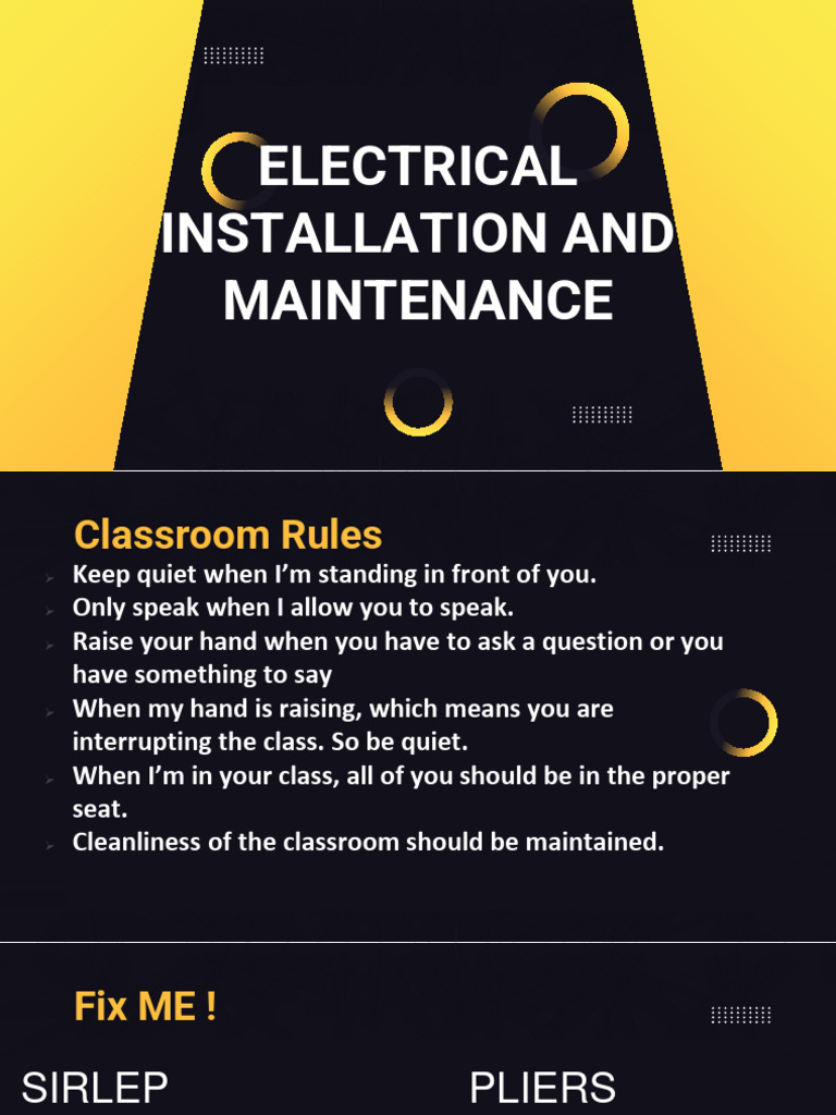 EIM Tools and Materials | PDF | Electrical Connector | Ac Power Plugs And Sockets