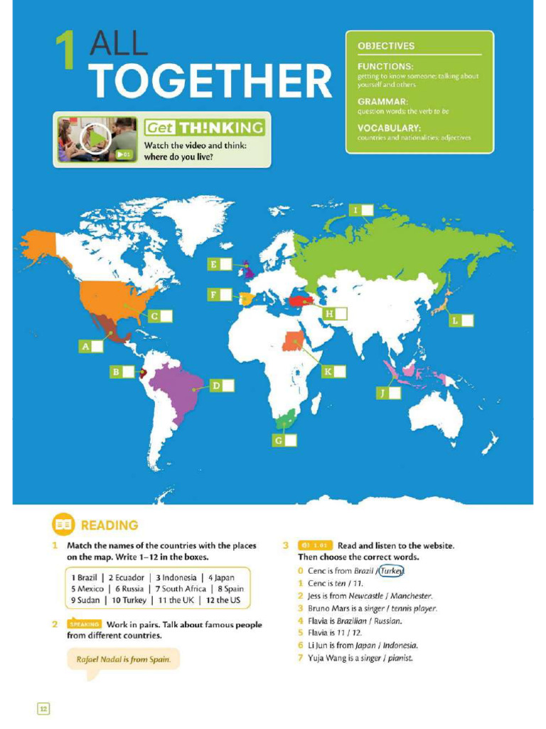 Think Unit 1 (12-19) | PDF