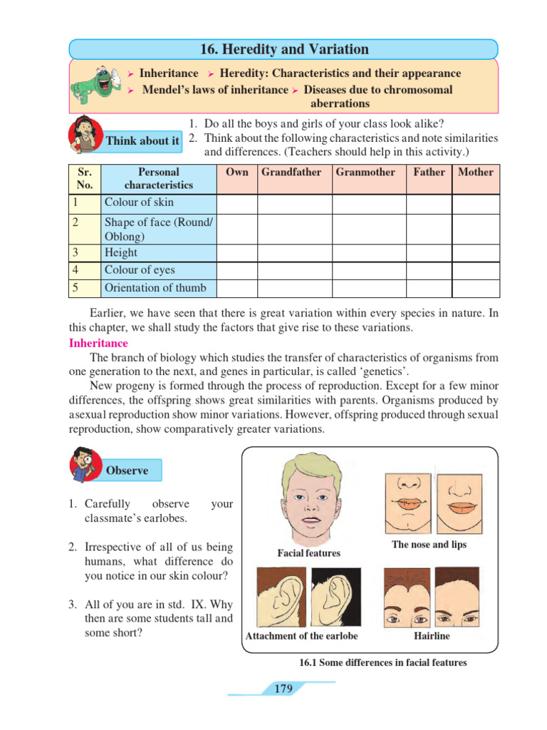 Science and Tech 9th STD English Ch16 | PDF | Rna | Dna
