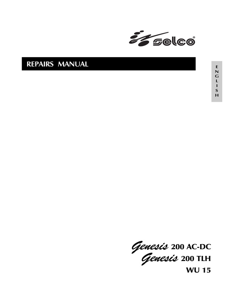 Genesis 200 Acdc | PDF | Capacitor | Electronic Filter
