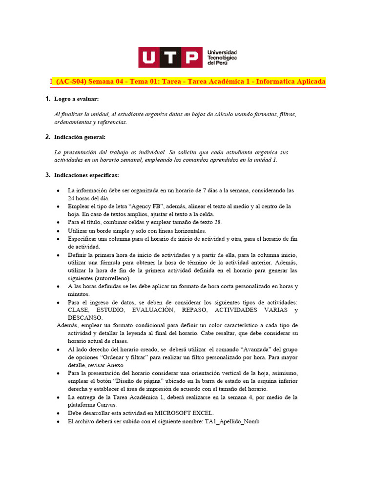 ? (AC-S04) Semana 04 - Tema 01 Tarea - Tarea Académica 1 - Informatica ... ? (AC-S04) Semana 04 - Tema 01 Tarea - Tarea Académica 1 - Informatica ...