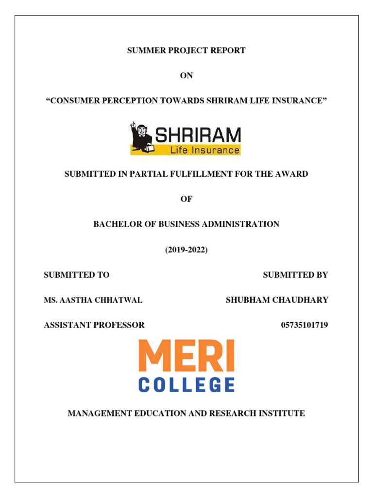 SIP Intro | PDF | Insurance | Risk