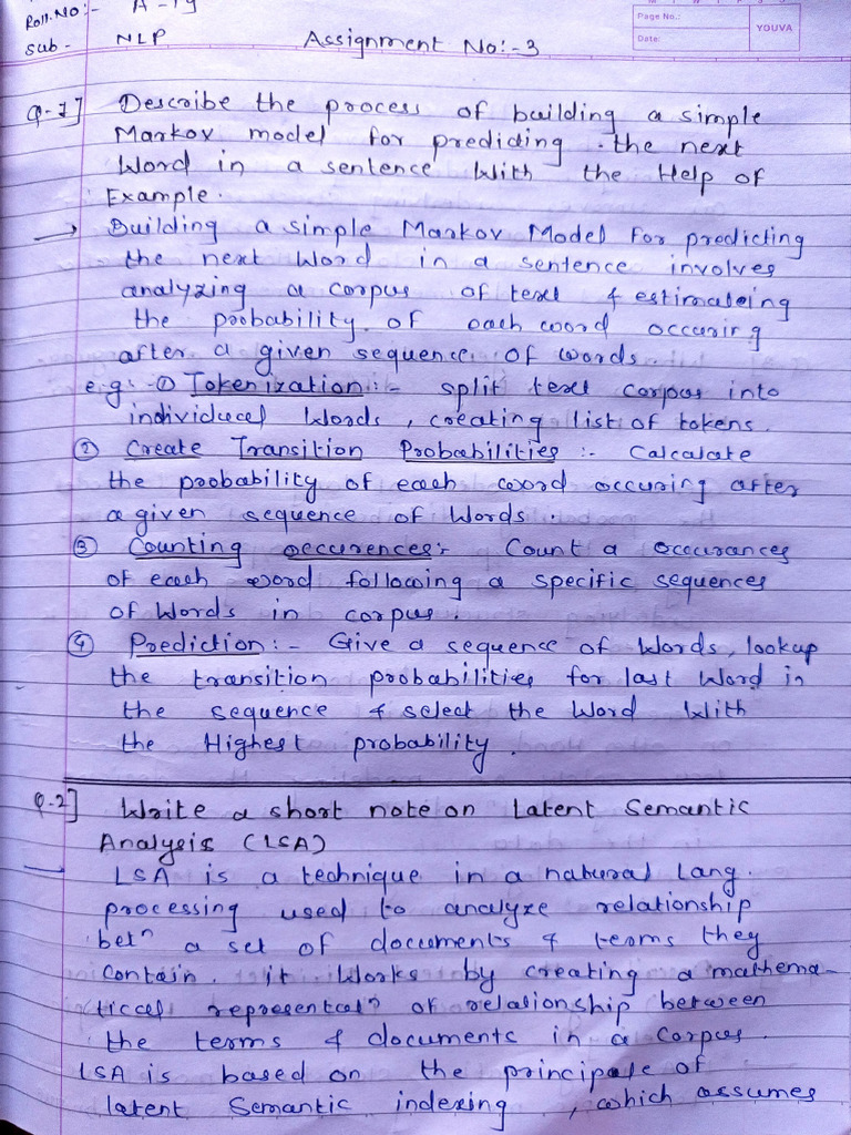 A-19-Nlp 3rd Assignment | PDF