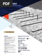 Chemset Anchor Ramset: Installation and Performance Details | PDF