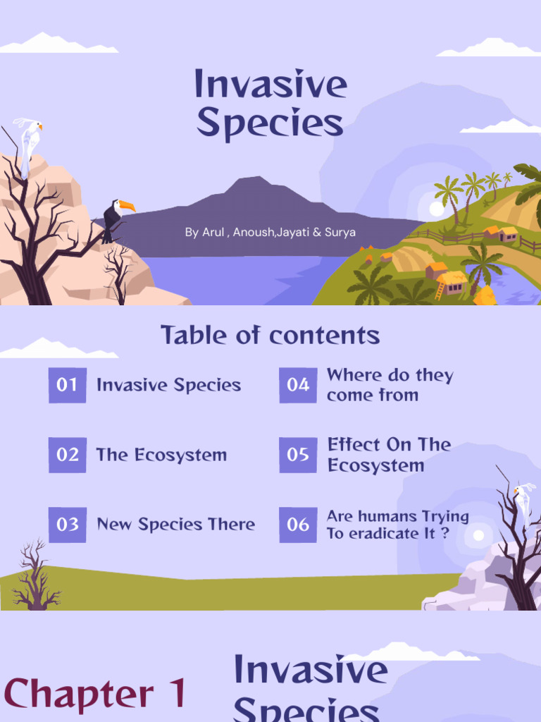 Invasive Species | PDF | Invasive Species | Ecosystem