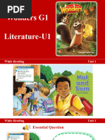 Wonders Grade 1 Unit 1 Overview | PDF | Phonics | Human Communication