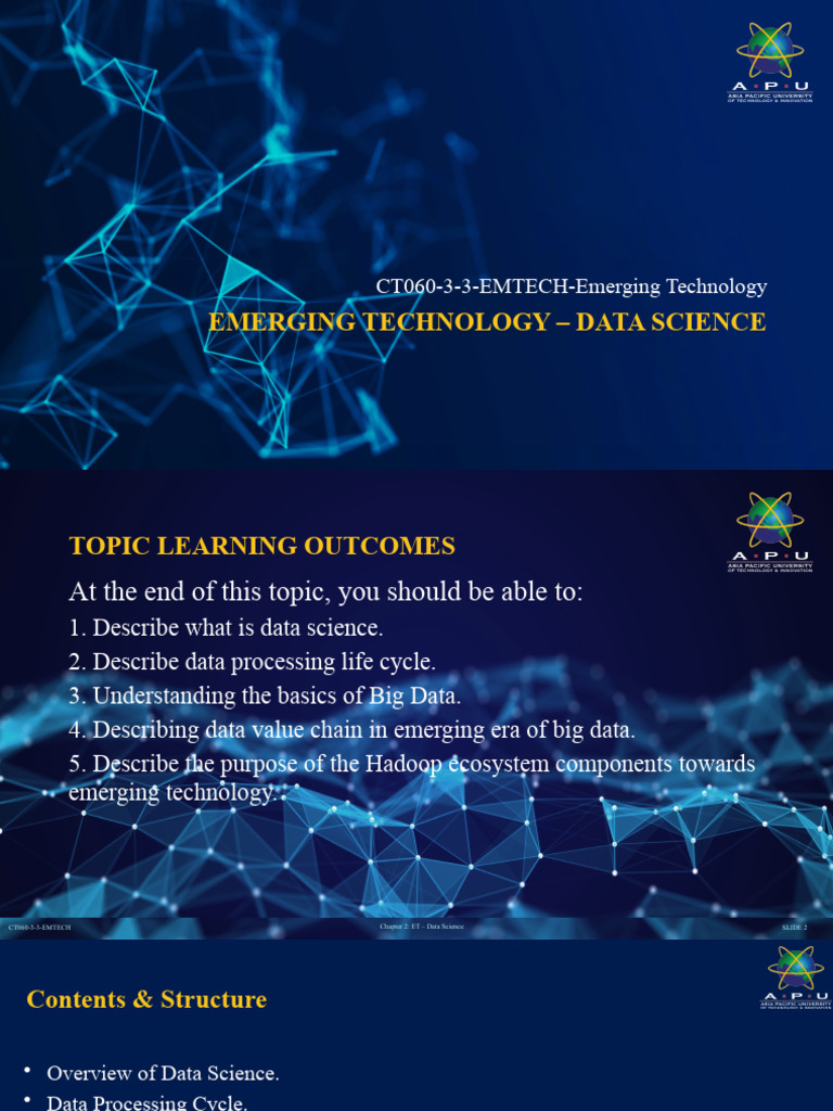 02 Chapter 2 - ET - Data Science | PDF | Apache Hadoop | Data Science