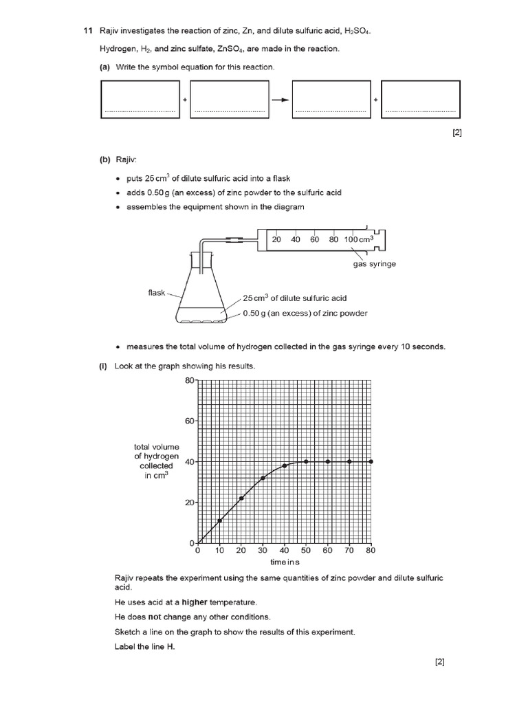 Checkpoint Preperation (Chemistry Questions) | PDF