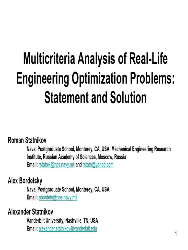 Wcna 2004 | PDF | Mathematical Optimization | Pareto Efficiency