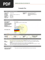 Uvinul® MC 80 | PDF | Implied Warranty | Chemical Substances