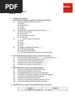 Class 9 Floatation and Upthrust Numericals | PDF | Buoyancy | Density